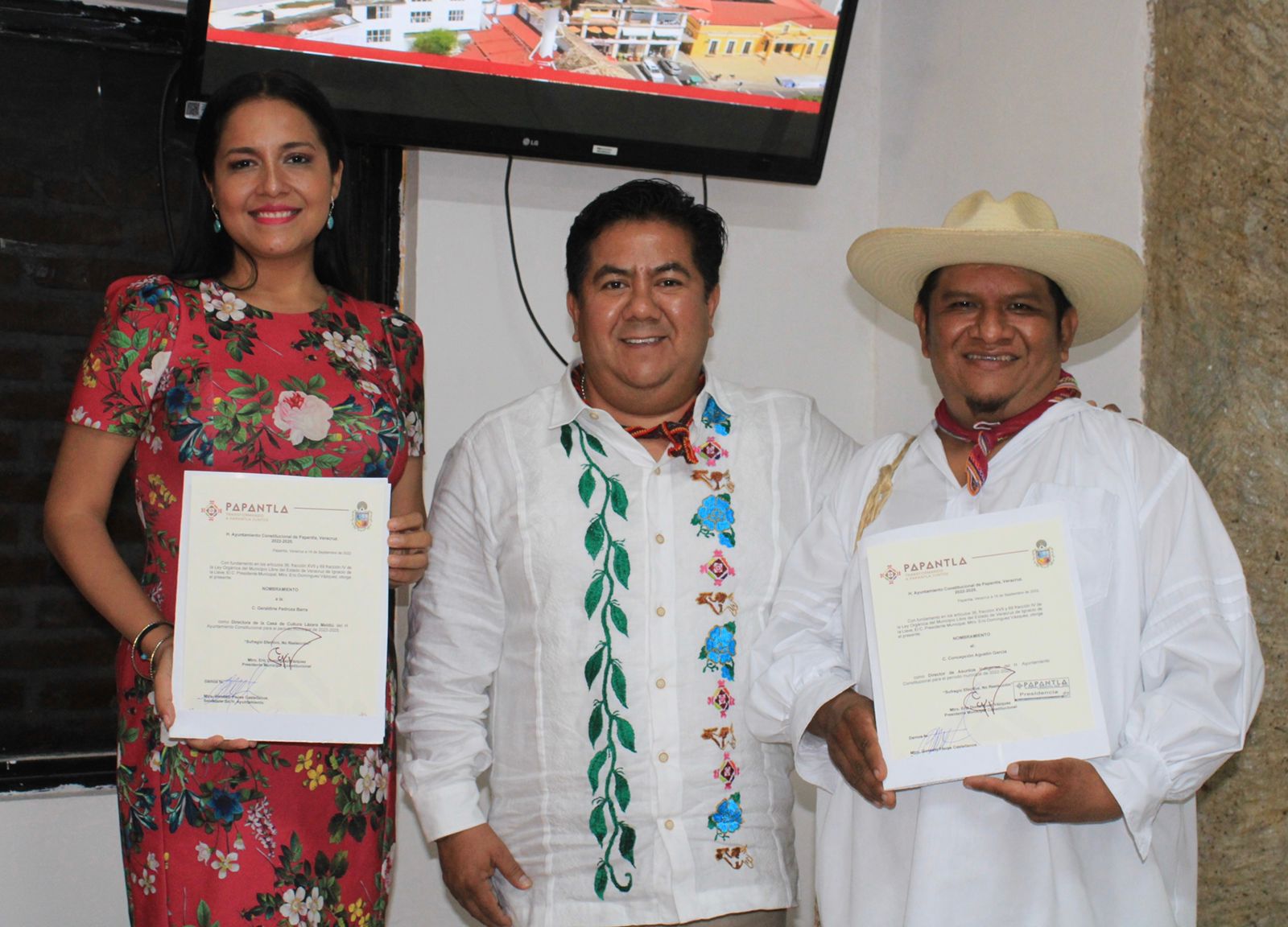 Anuncia Eric Domínguez relevos en el Ayuntamiento de Papantla